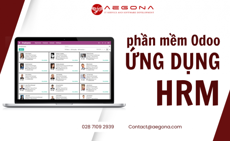 Phần Mềm HRM – Odoo: Đơn Giản Hóa Quản Lý Nhân Sự - AEGONA